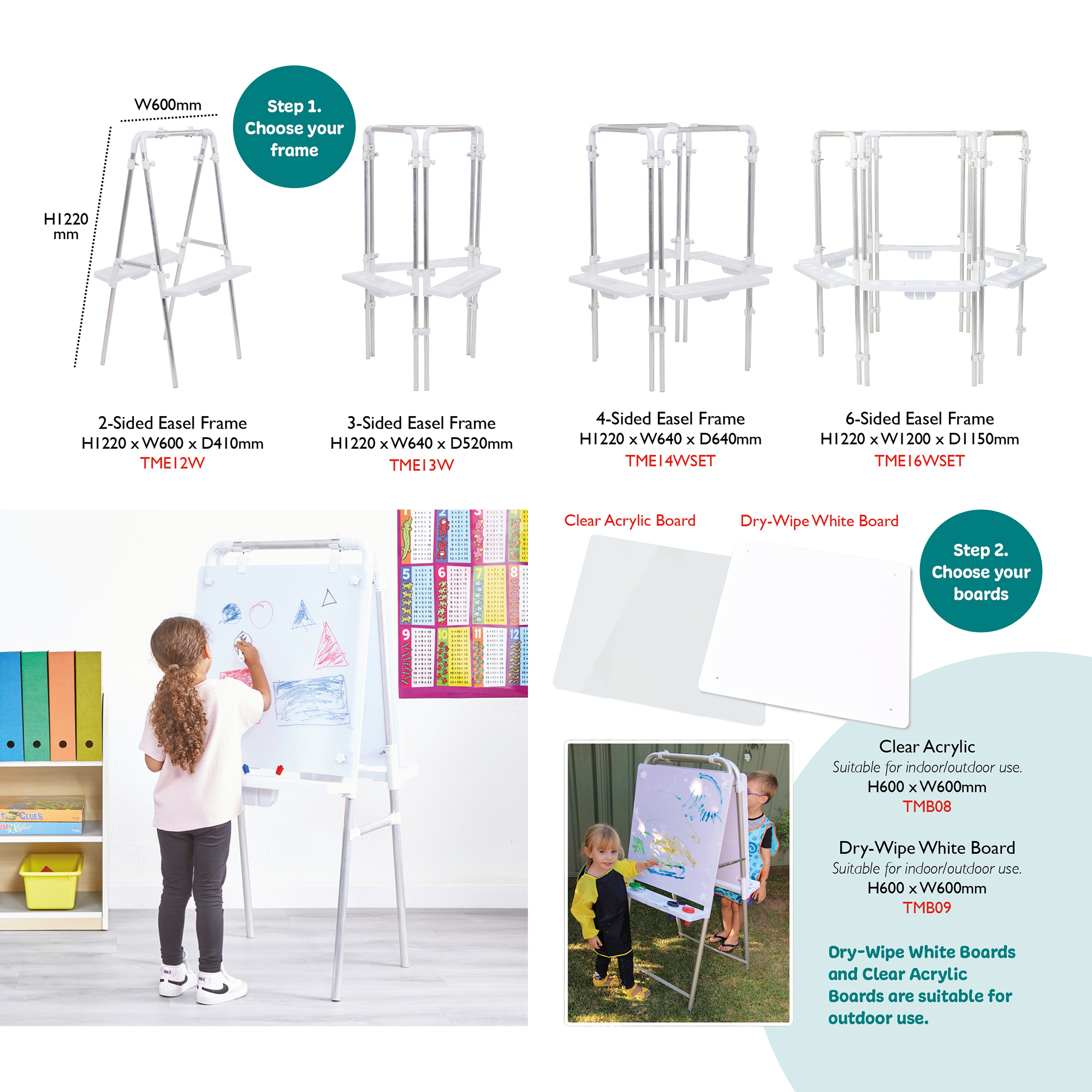 Four-sided Easel Set | Profile Education